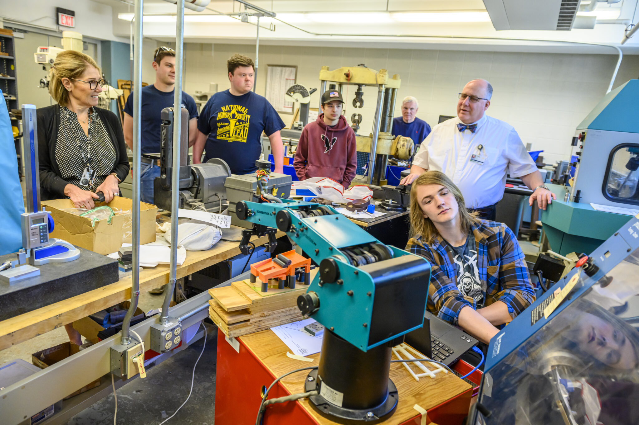 HVCC Students Use FuzeHub Robot in Capstone Projects - FuzeHub